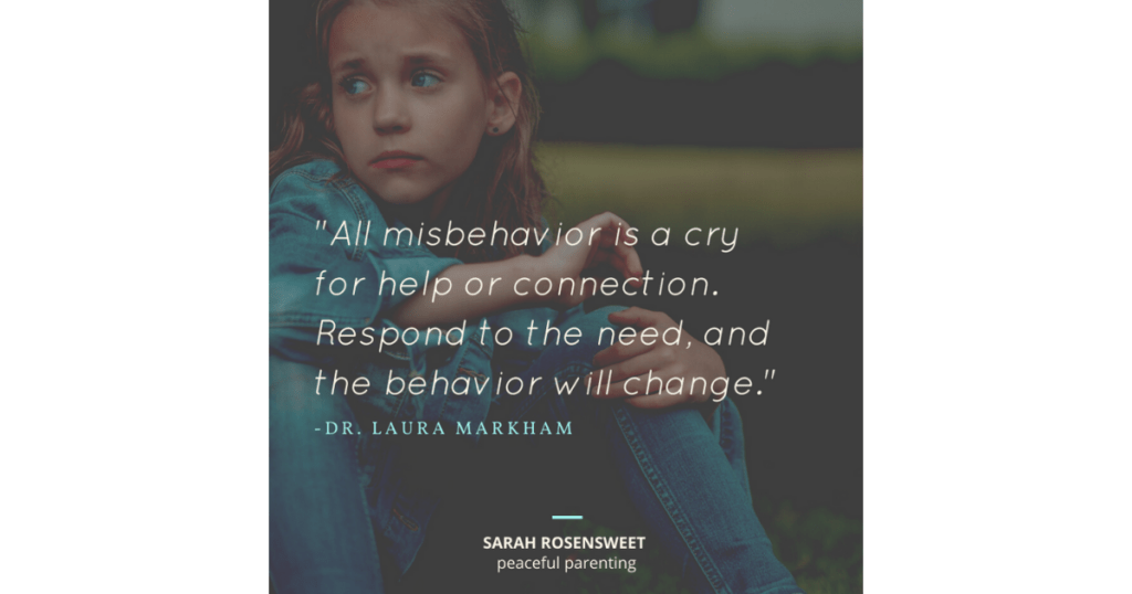 Peaceful Parenting Blog: Misbehaviour is a Cry for Help