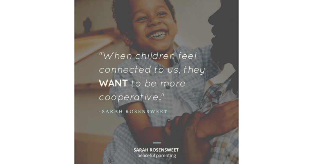 Peaceful Parenting Blog: The Key to Cooperation